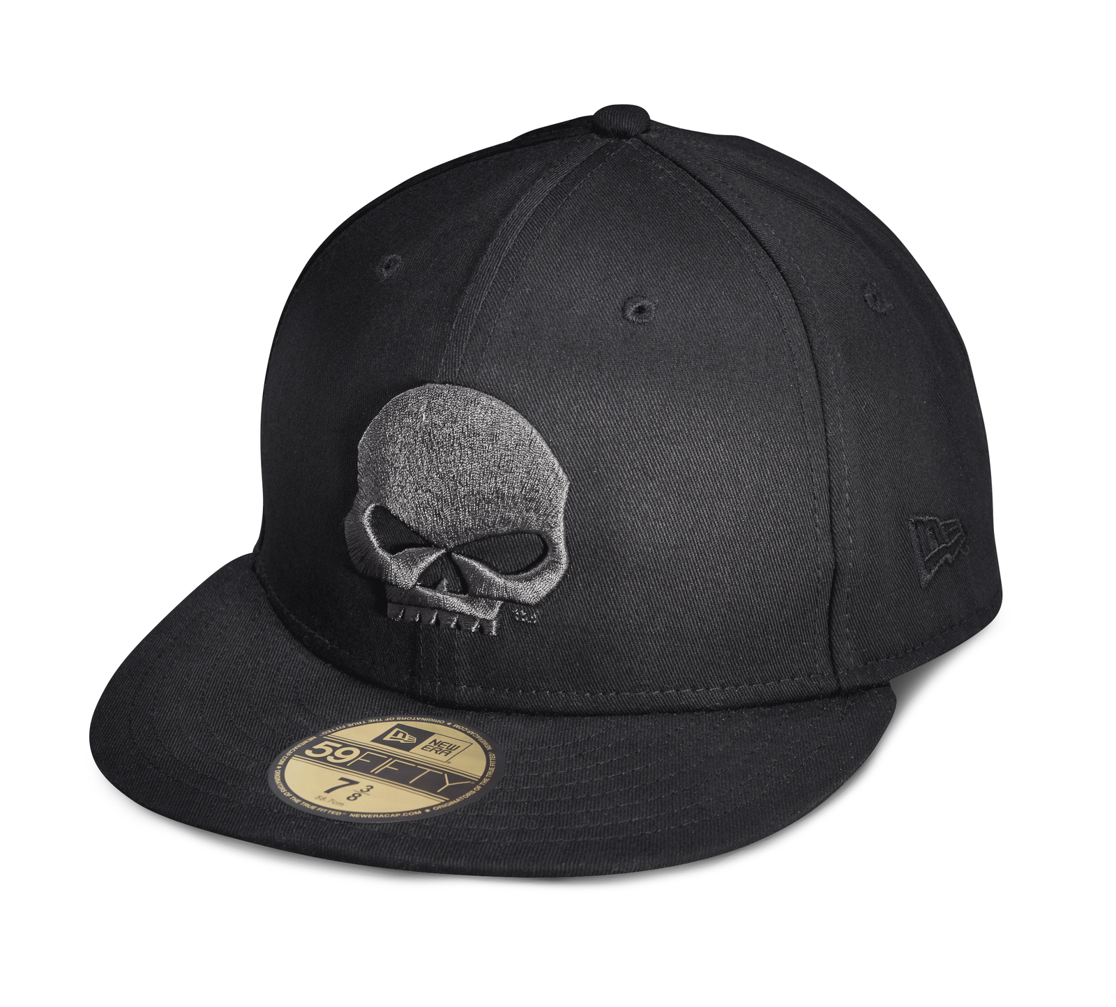 59FIFTY Skull Baseball Cap - Black